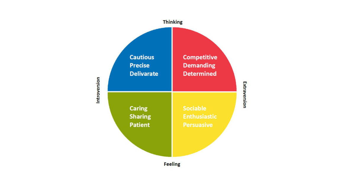 4-Kleurentest | The Bridge Personality | TestGroup